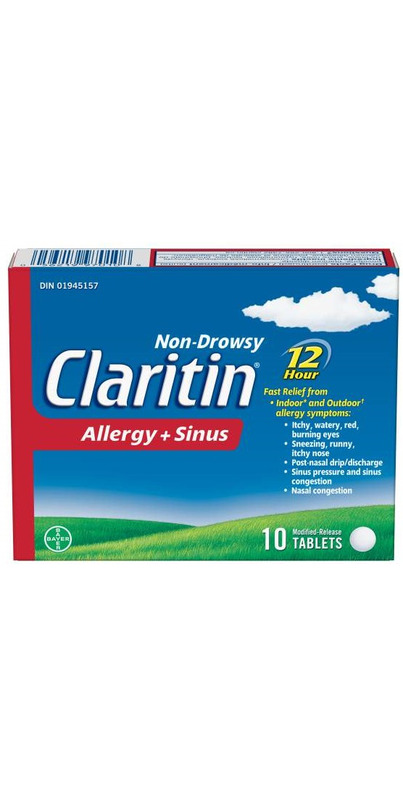 Buy Claritin Non-Drowsy Allergy & Sinus at Well.ca | Free Shipping $35 ...