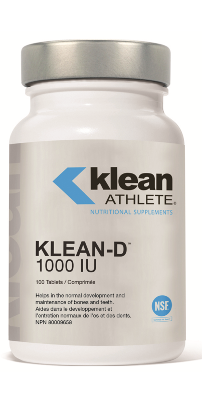 Buy Klean Athlete Klean Vitamin D 1000IU at Well.ca | Free Shipping $35 ...