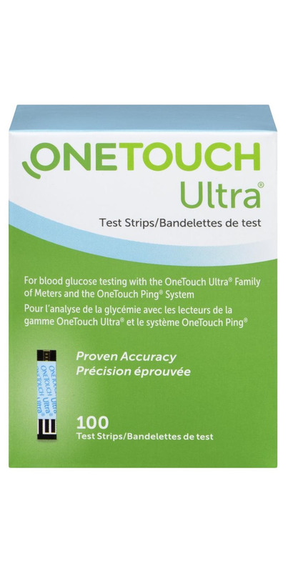 Buy OneTouch Ultra Glucose Test Strips Blue at Well.ca | Free Shipping ...