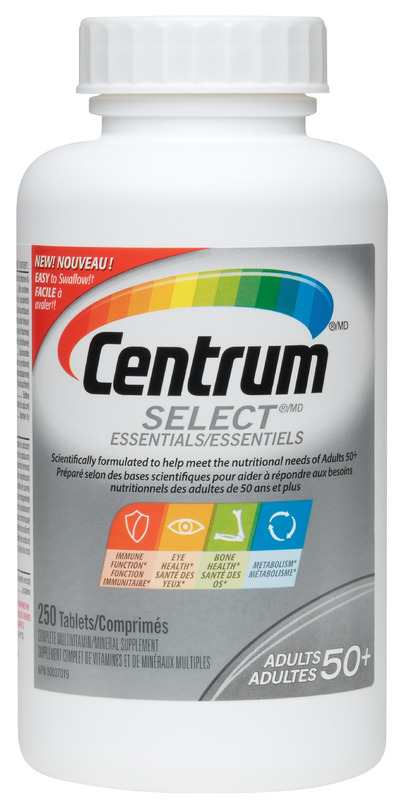 Buy Centrum Select 50+ Multivitamin at Well.ca | Free Shipping $35+ in ...