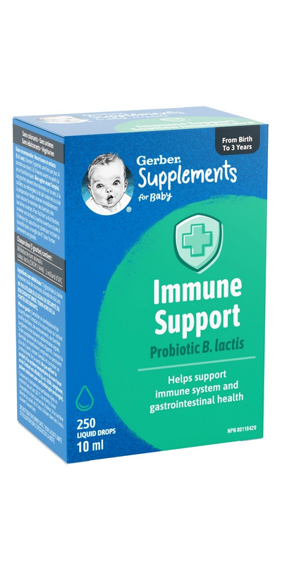 Buy Gerber Immune Support Probiotic Liquid Drops at Well.ca | Free ...
