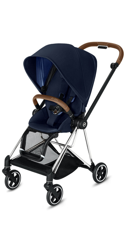 Buy Cybex Mios Chrome Brown Frame with Indigo Blue Seat Pack at Well.ca ...