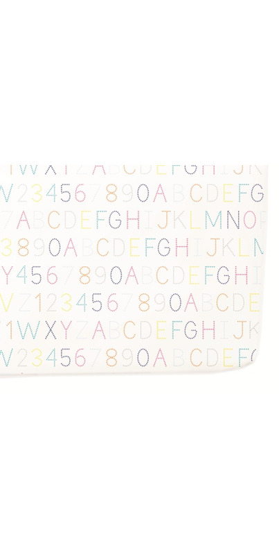 Buy Pehr Alphabet Crib Sheet at Well.ca | Free Shipping $35+ in Canada