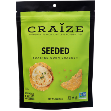 Buy Craize Seeded Toasted Corn Crackers at Well.ca | Free Shipping $35 ...