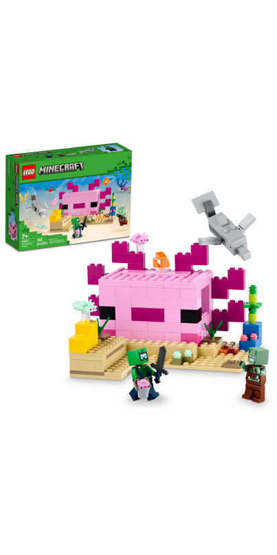 Buy LEGO Minecraft The Axolotl House at Well.ca | Free Shipping $35+ in ...