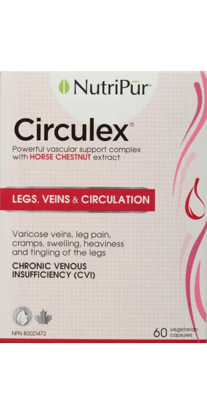 Buy Nutripur CIRCULEX Legs, Veins & Circulation at Well.ca | Free ...