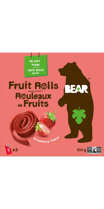 Buy BEAR Fruit Rolls Strawberry at Well.ca | Free Shipping $35+ in Canada