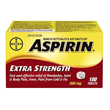 Buy Aspirin Extra Strength Tablets at Well.ca | Free Shipping $35+ in ...