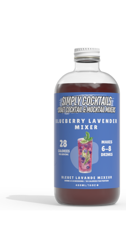 Buy Simply Cocktails Handcrafted Cocktail Mixers Blueberry Lemon Lavender at Well.ca | Free ...