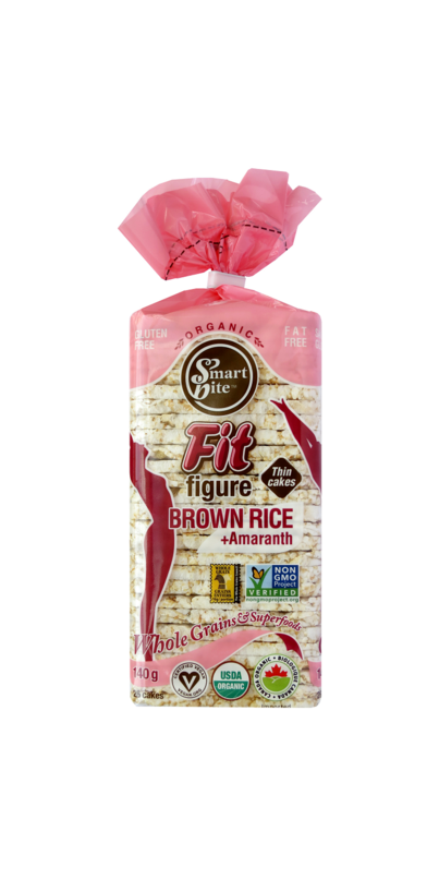 Buy Smartbite Organic Brown Rice & Amaranth Cakes at Well.ca | Free ...