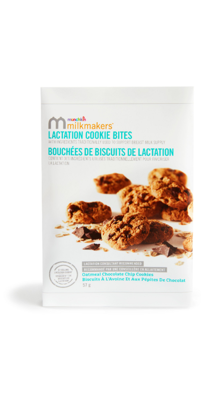 Buy Munchkin Milkmakers Lactation Cookie Bites Oatmeal Chocolate Chip ...