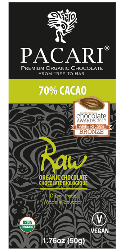 Buy Pacari Premium Organic Chocolate Raw 70% Cacao at Well.ca | Free ...