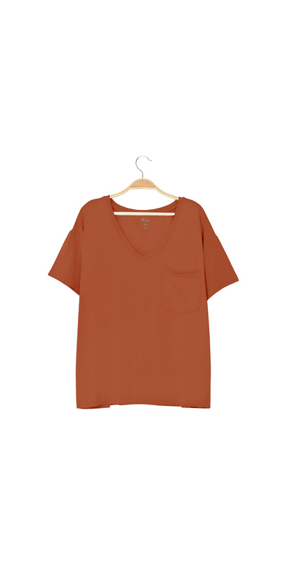 Buy Kyte BABY Women's V-Neck Rust at Well.ca | Free Shipping $35+ in Canada