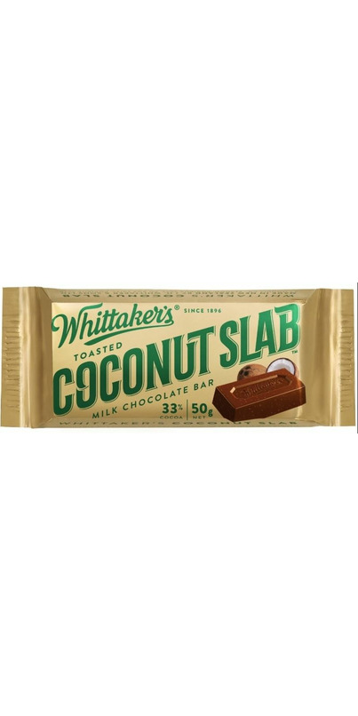 Buy Whittaker's Milk Chocolate Bar Toasted Coconut Slab at Well.ca ...