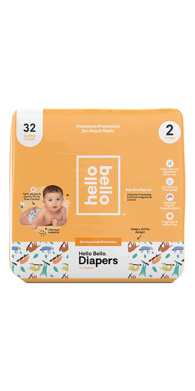 Buy Hello Bello Diapers Sleepy Sloths Print at Well.ca | Free Shipping ...