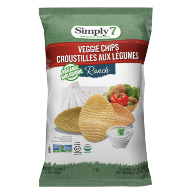 Buy Simply 7 Organic Veggie Chips Ranch at Well.ca | Free Shipping $35 ...
