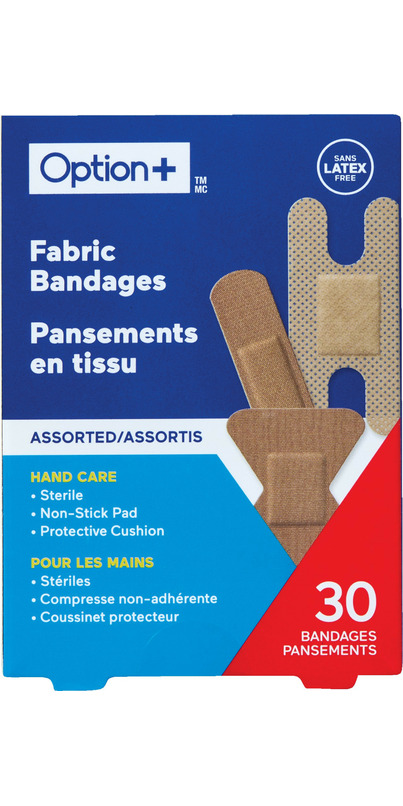 Achetez des bandages en tissu Option + assortis à Well.ca | Livraison ...