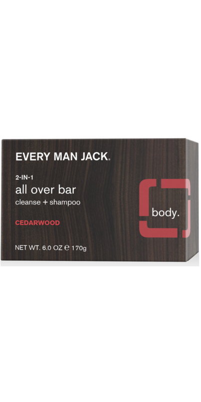 Buy Every Man Jack 2-in-1 All Over Bar Cedarwood at Well.ca | Free ...