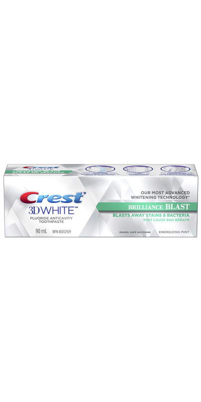 Buy Crest 3D White Brilliance Blast Whitening Toothpaste Energizing Mint at Well.ca | Free ...