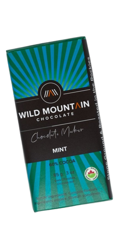 Buy Wild Mountain Chocolate Mint Dark Chocolate 60% at Well.ca | Free ...