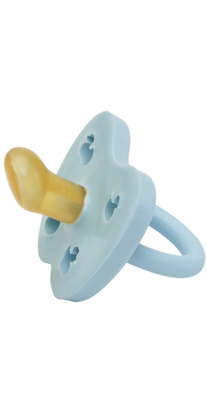 Buy Hevea Natural Rubber Pacifier with Orthodontic Teat Baby Blue at ...