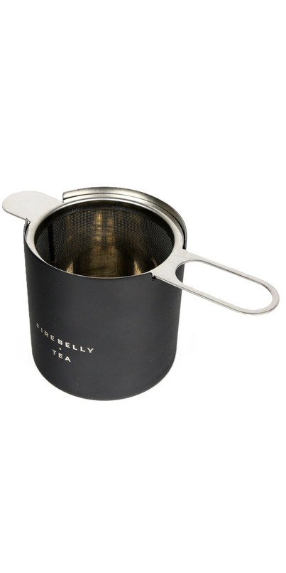 Buy Firebelly Tea Tea Strainer With Resting Cup Noir at Well.ca | Free ...