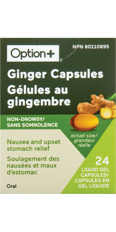 Buy Option + Ginger Capsules at Well.ca | Free Shipping $35+ in Canada