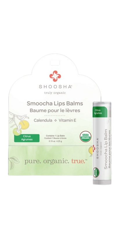 Buy Shoosha Organic Smoocha Lip Balms Citrus at Well.ca | Free Shipping ...