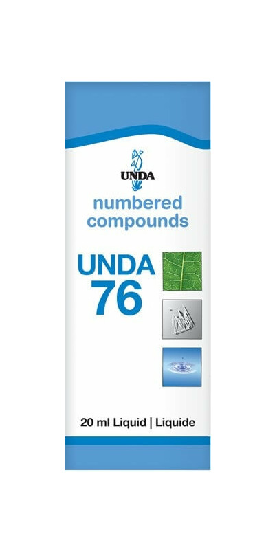 Buy UNDA Numbered Compounds UNDA 76 Homeopathic Preparation at Well.ca ...
