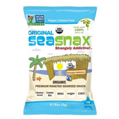 Buy Sea Snax Roasted Original Seaweed Snack Grab & Go Family Pack from ...