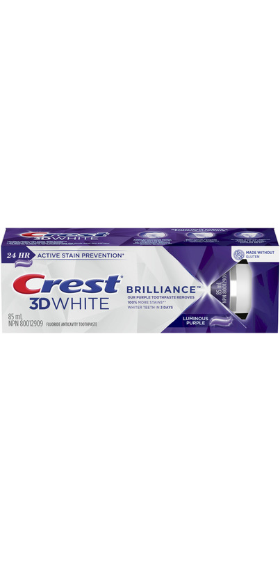 Buy Crest 3D White Brilliance Luminous Purple Toothpaste at Well.ca ...