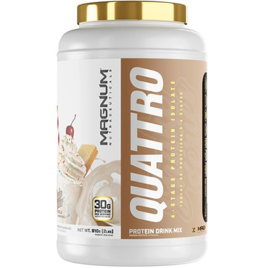 Buy Magnum Nutraceuticals Quattro Protein Drink Mix Vanilla Shake at ...