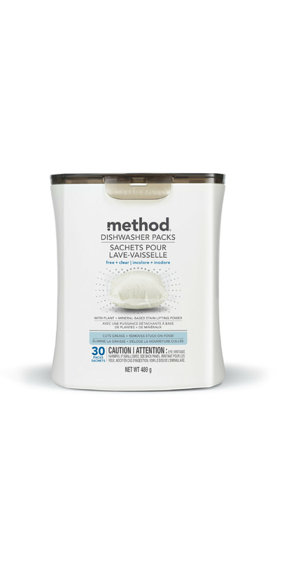 Buy Method Dishwasher Detergent Packs Free + Clear at Well.ca | Free ...