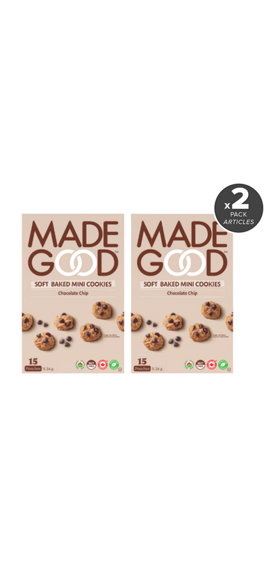 Buy MadeGood Soft Baked Mini Cookies Chocolate Chip Bundle at Well.ca ...