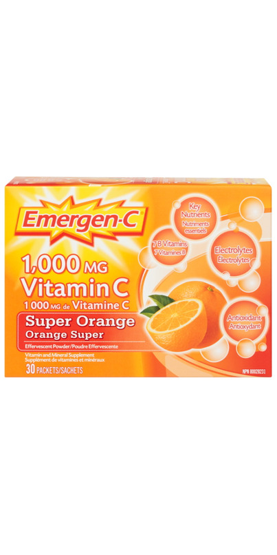 Buy Emergen-C Super Energy Booster Instant Drink Mix at Well.ca | Free ...