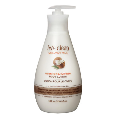 Buy Live Clean Coconut Milk Moisturizing Body Lotion at Well.ca | Free ...