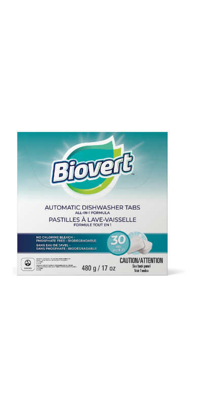 Buy BIO-VERT All-in-One Dishwasher Tabs at Well.ca | Free Shipping $35 ...