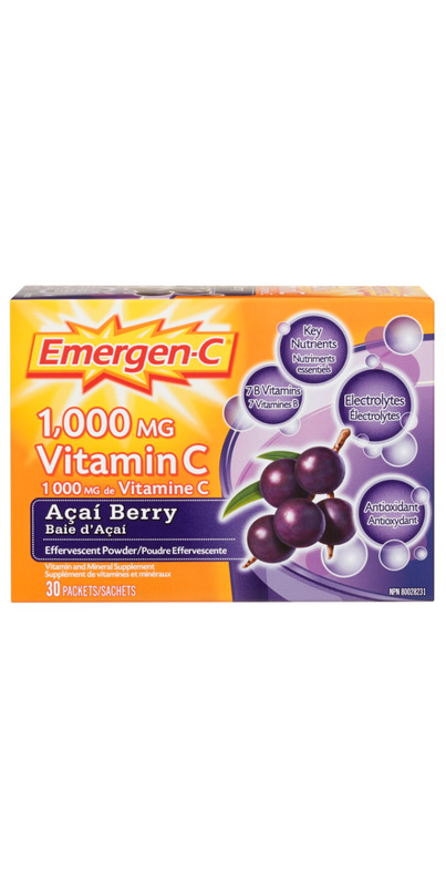 Buy Emergen-C Super Energy Booster Instant Drink Mix at Well.ca | Free ...