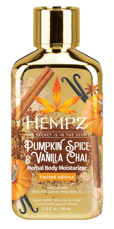 Buy Hempz Mini Pumpkin Spice Vanilla Chai Herbal Body Moisturizer at ...