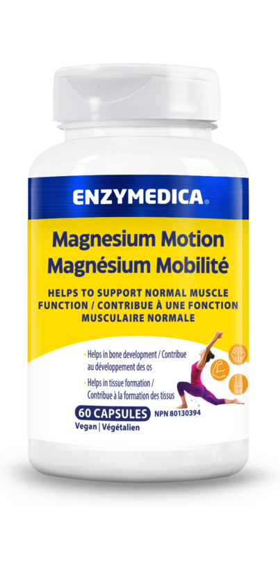 Achetez Enzymedica Magnesium Motion sur Well.ca | Livraison gratuite à ...