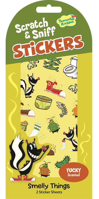 Buy Peaceable Kingdom Yucky Smelly Scatch and Sniff Stickers at Well.ca ...