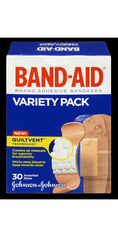 Buy Band-Aid Variety Pack at Well.ca | Free Shipping $35+ in Canada