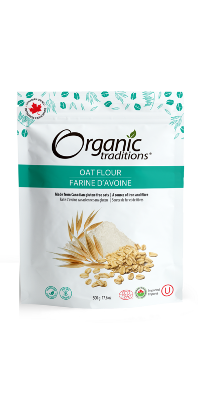 Buy Organic Traditions Oat Flour at Well.ca | Free Shipping $35+ in Canada