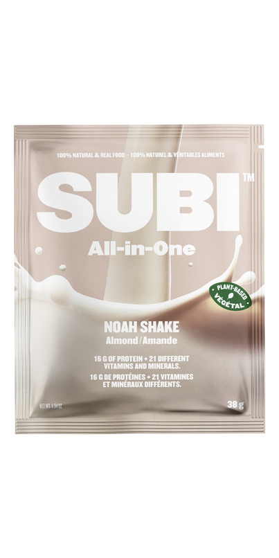 Buy Subi All-in-One Noah Protein Shake Almond Single at Well.ca | Free ...