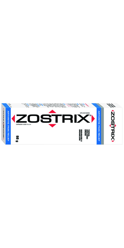 Buy ZOSTRIX 60g at Well.ca | Free Shipping $35+ in Canada