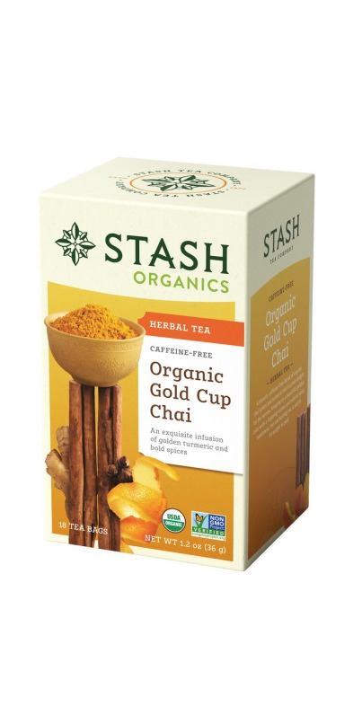 Buy Stash Organic Gold Cup Chai With Turmeric at Well.ca | Free ...