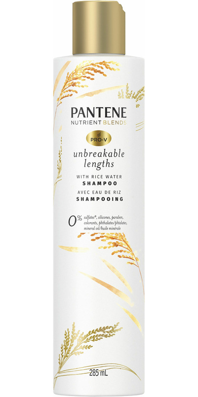 Buy Pantene Shampoo Nutrient Blends Hair Fall Control Rice Water at ...
