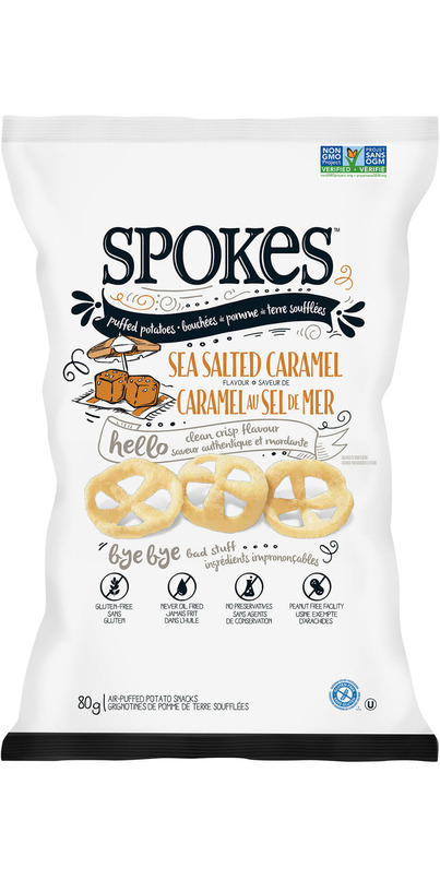Buy Spokes Puffed Potato Snacks Sea Salted Caramel at Well.ca | Free ...