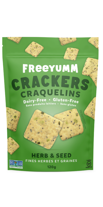 Buy FreeYumm Herb & Seed Crackers at Well.ca | Free Shipping $35+ in Canada