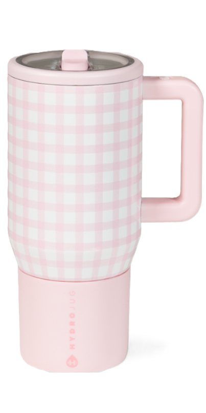 Buy HydroJug Traveler Pink Gingham at Well.ca | Free Shipping $35+ in ...